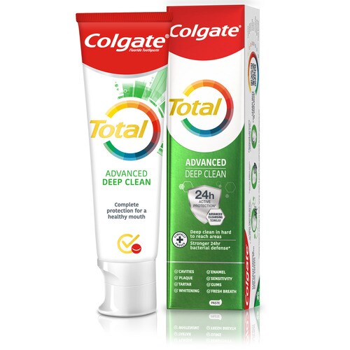 TotalⓇ Advanced Deep Clean Tannkrem | Colgate®